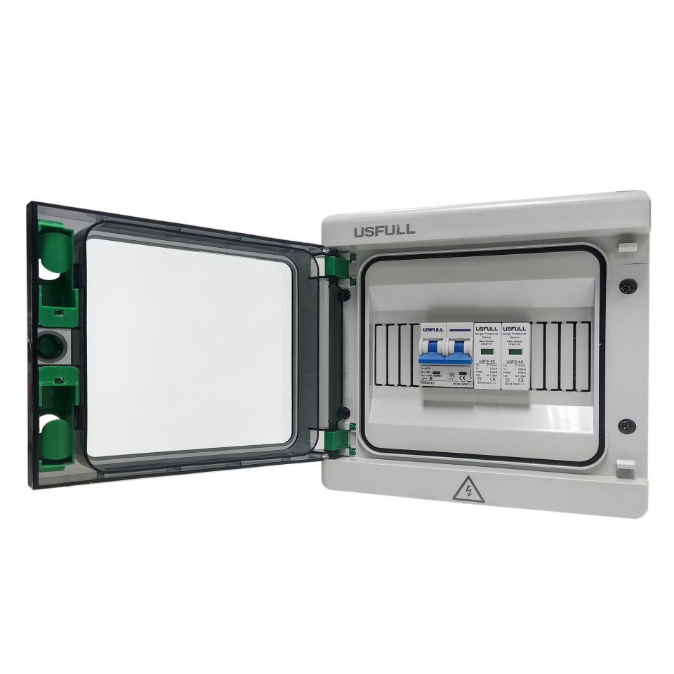 AC-SPD Combiner Box 8 Way - solar.maxtecsolutions